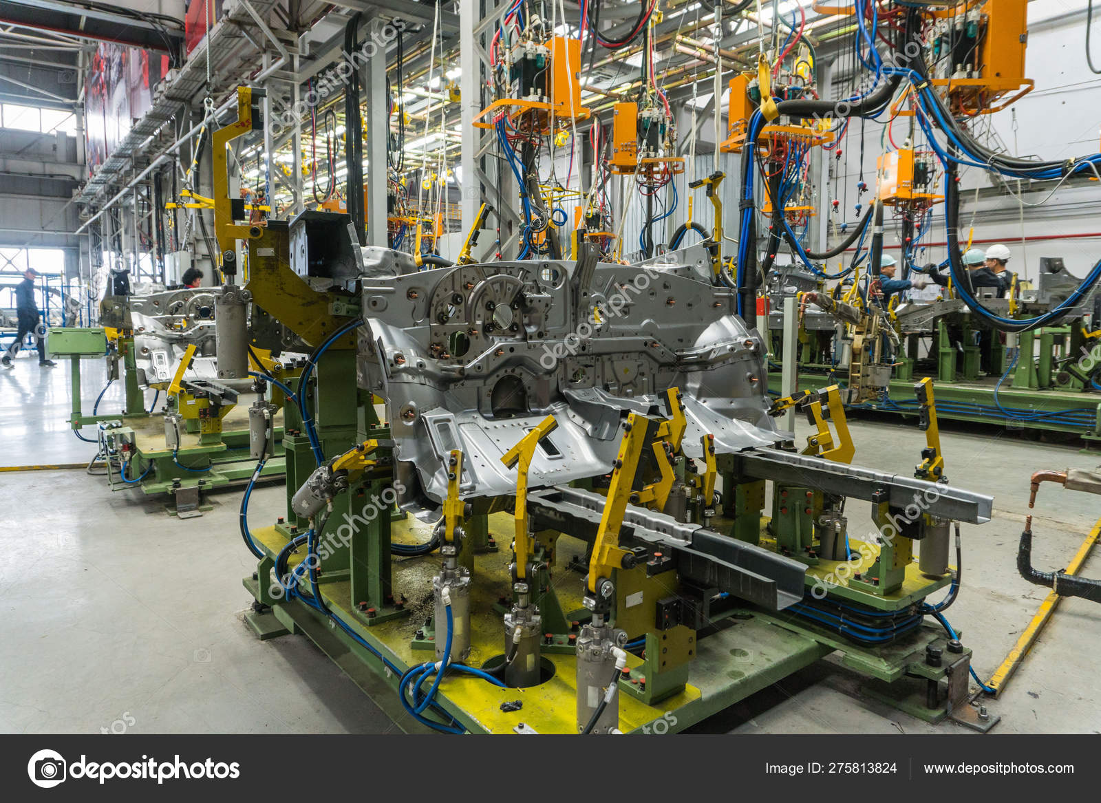 Technology of machine Assembly of cars. Mechanical plant production of ...