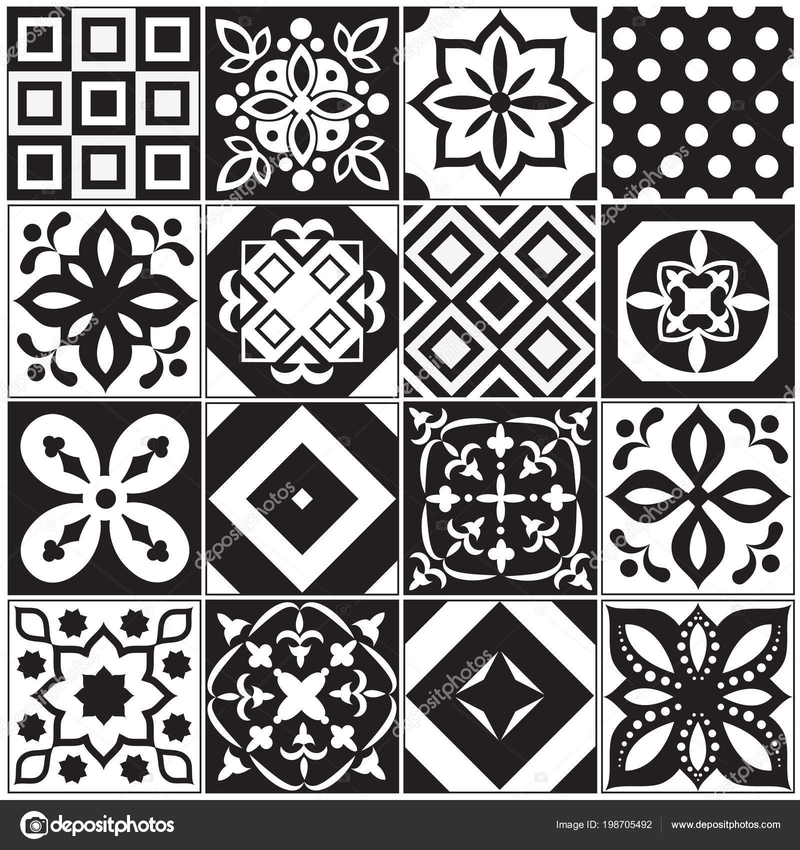 Black And White Ceramic Floor Tile Patterns | Floor Roma