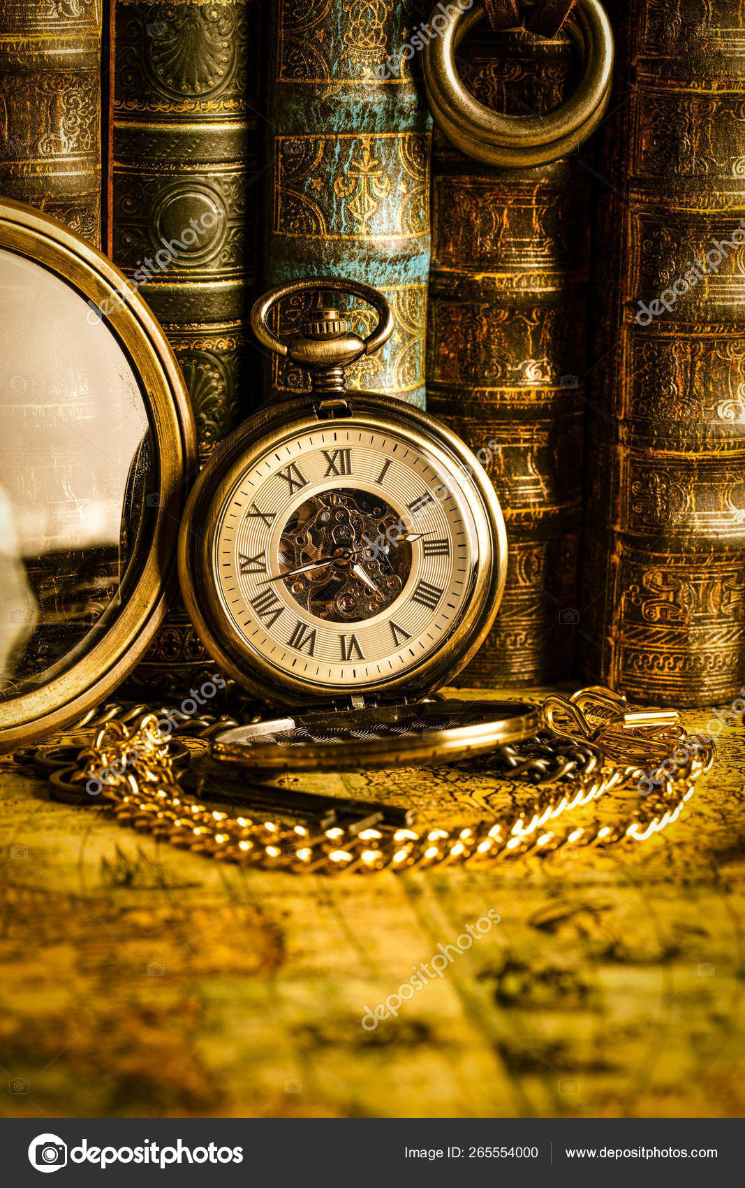 Fundo De Relogios Antigos