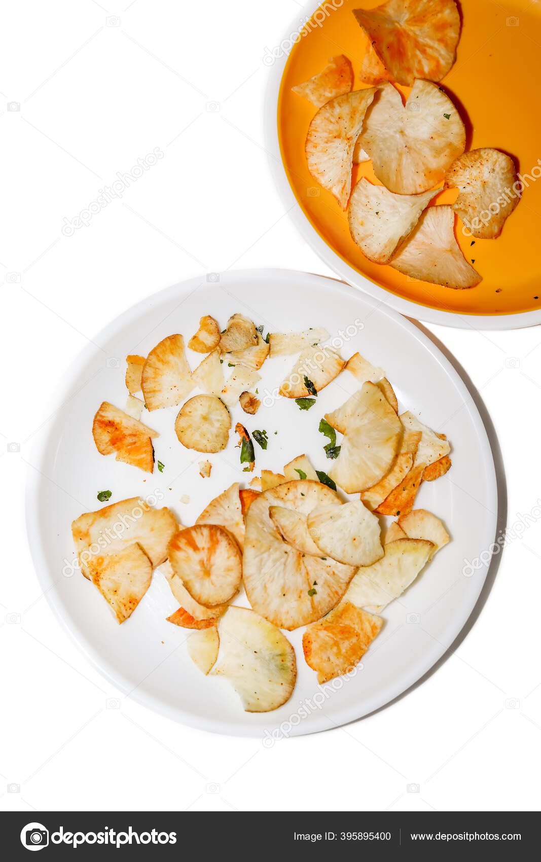 Hint Geleneksel Cassava Veya Tapyoka Çipi — Stok Foto © avpk #395895400