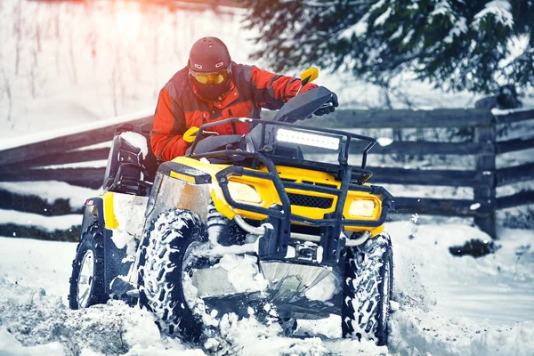 Winter atv Stock Photos, Royalty Free Winter atv Images | Depositphotos