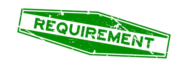 Speech Banner Blue Shade Word Requirement White Background Stock Vector ...