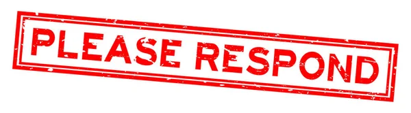 Please respond stamp Vector Art Stock Images | Depositphotos