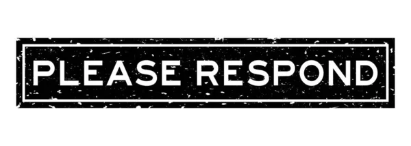 Please respond stamp Vector Art Stock Images | Depositphotos
