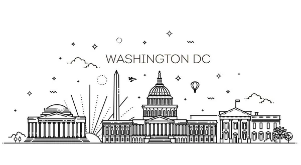 Dc skyline Vector Images | Depositphotos