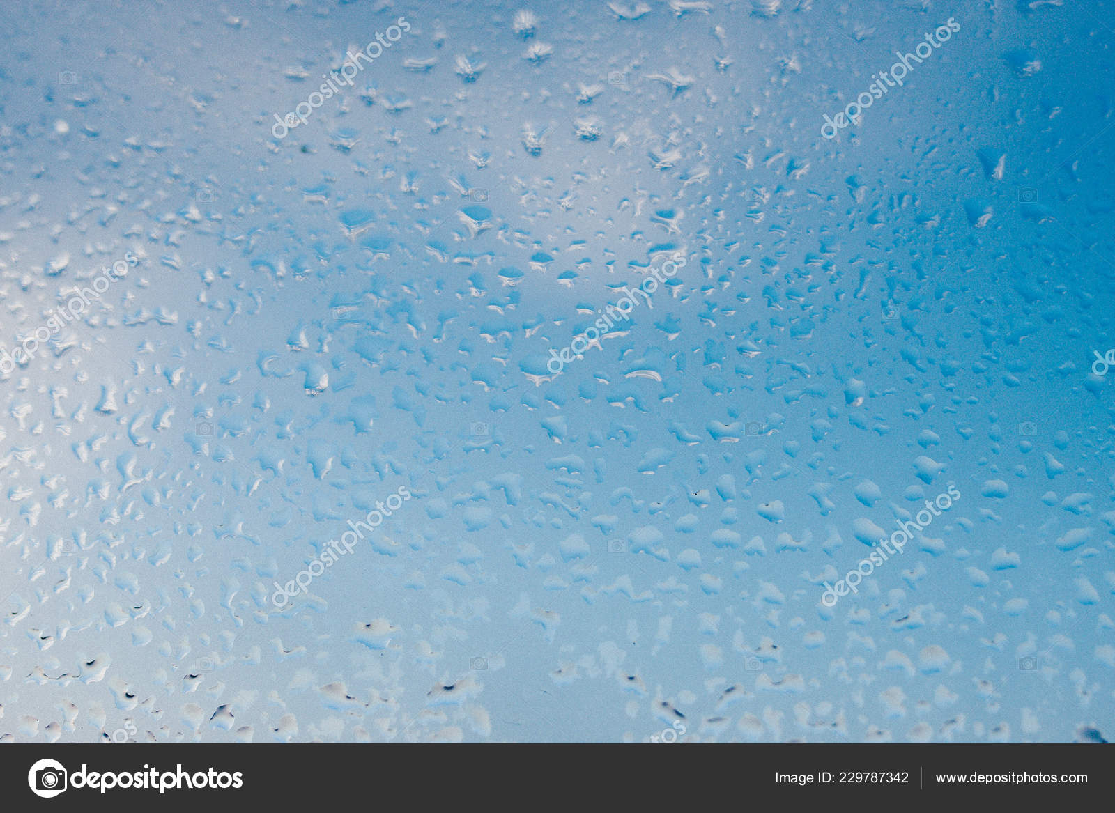 Strong Humidity Wintertime Water Drops Home Condensation Window Misted ...