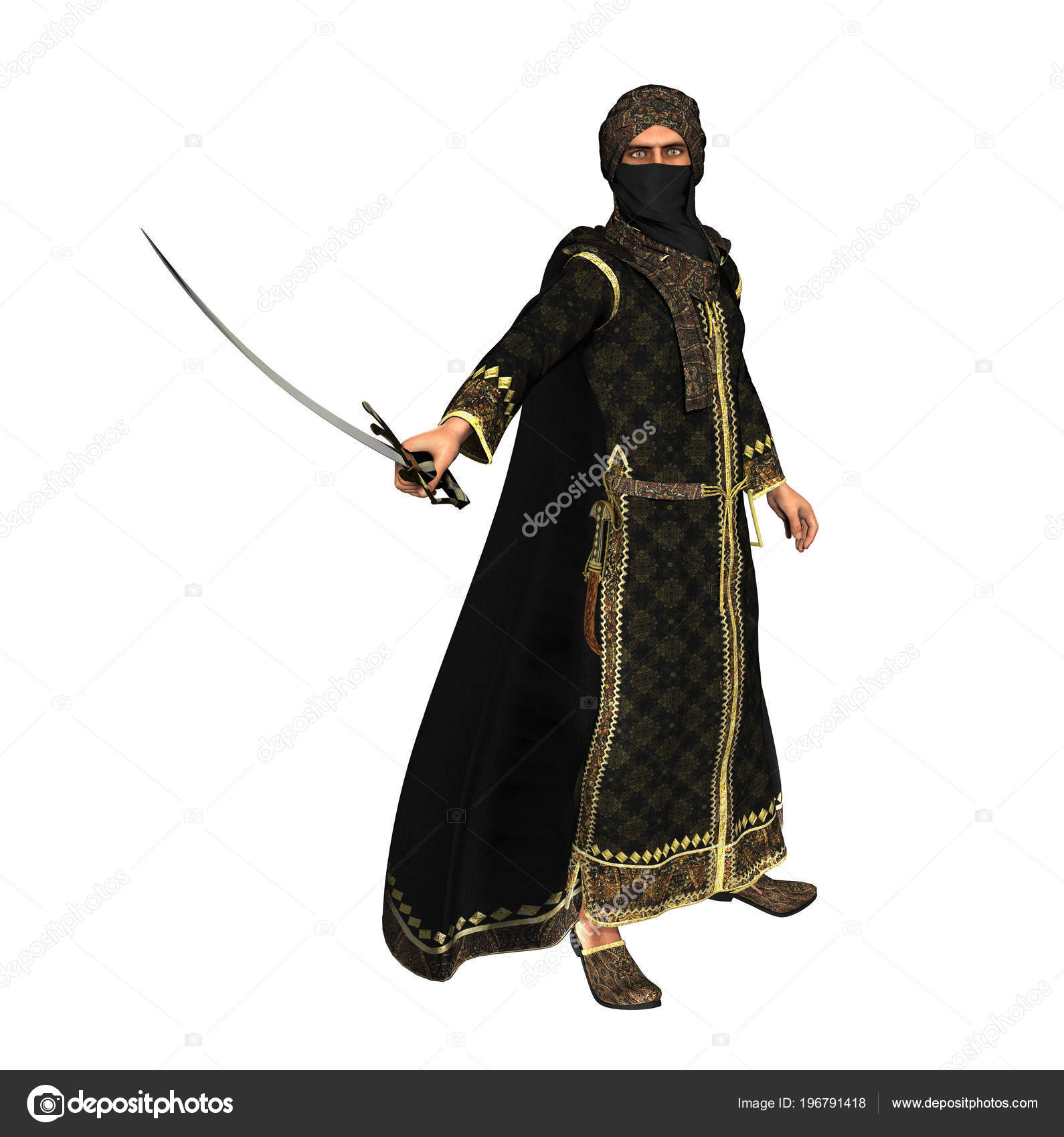 2009 Tv Series Robin Hood Scimitar Sword