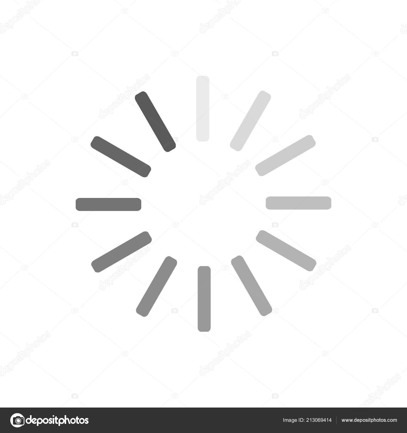 Loading Circle Icon Progress Loading Vector Icon Update Icon Stock ...