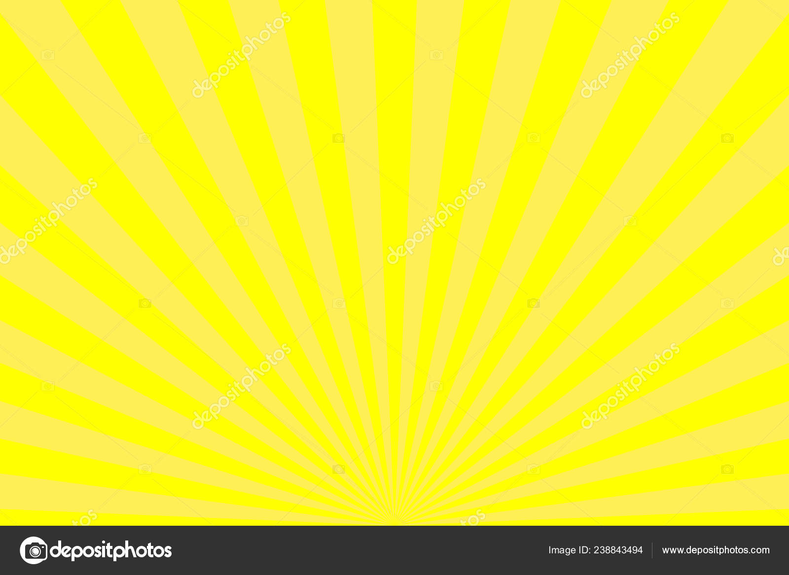 Yellow Abstract Sun Rays Vector Background Stock Vector by ©pupsy 238843494