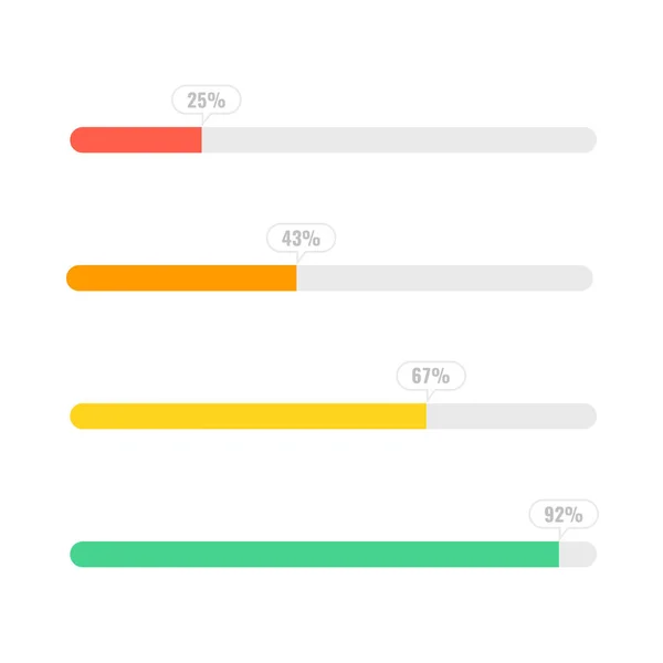 Progress upload indicator bar Stock Vector Image by ©MchlSkhrv #175519828