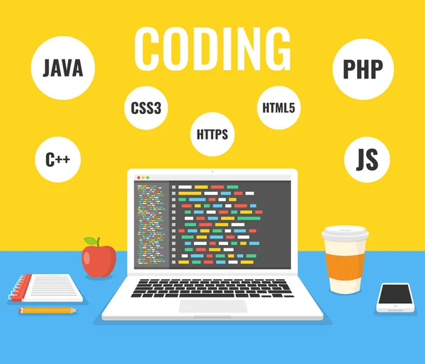 100,000 Java coding Vector Images | Depositphotos