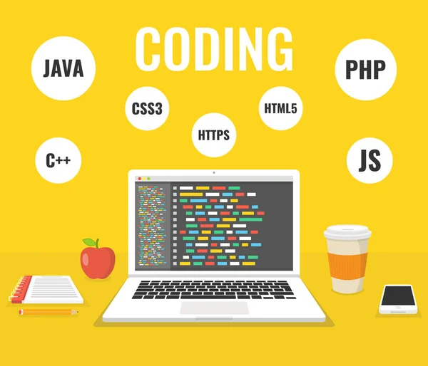 100,000 Pemrograman desain bahasa Vector Images | Depositphotos