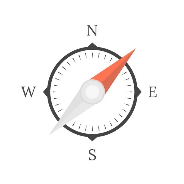 Compass White Background Vector Illustration Stock Vector By ©alexweb 246244690