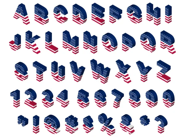 100,000 American flag font Vector Images | Depositphotos