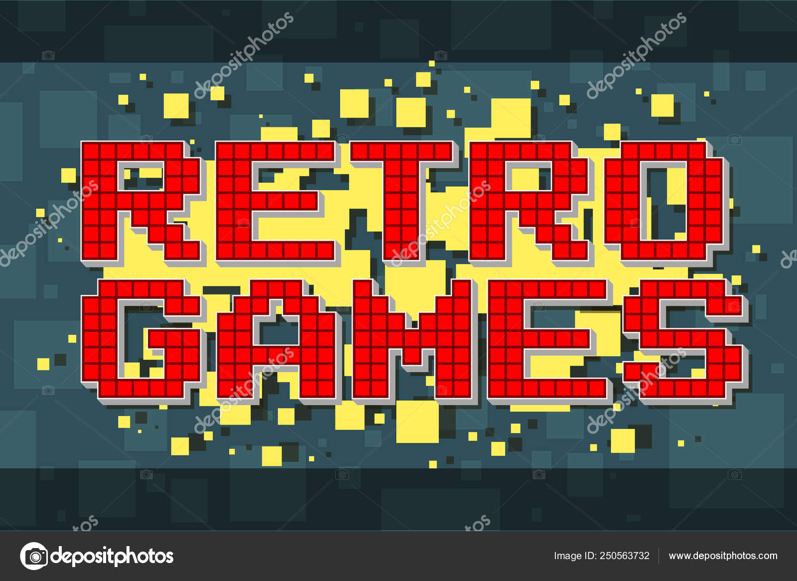 Red pixel retro text button for video games Stock Vector by ©GB_Art ... Red pixel retro text button for video games Stock Vector by ©GB_Art ...