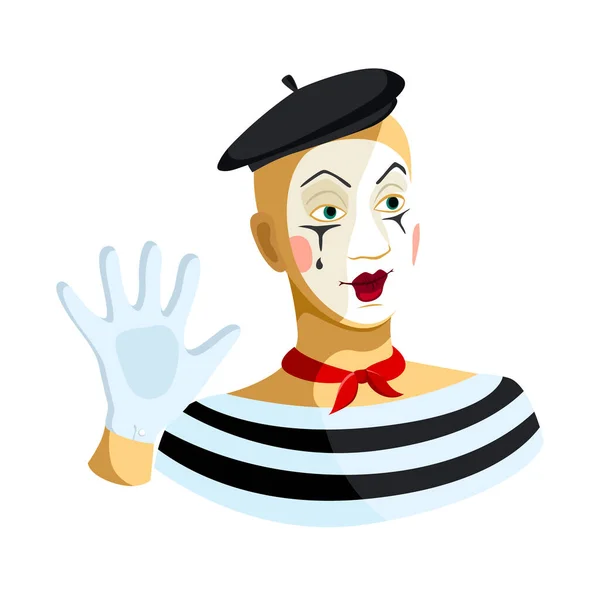 Prankster pierrot Vector Art Stock Images | Depositphotos