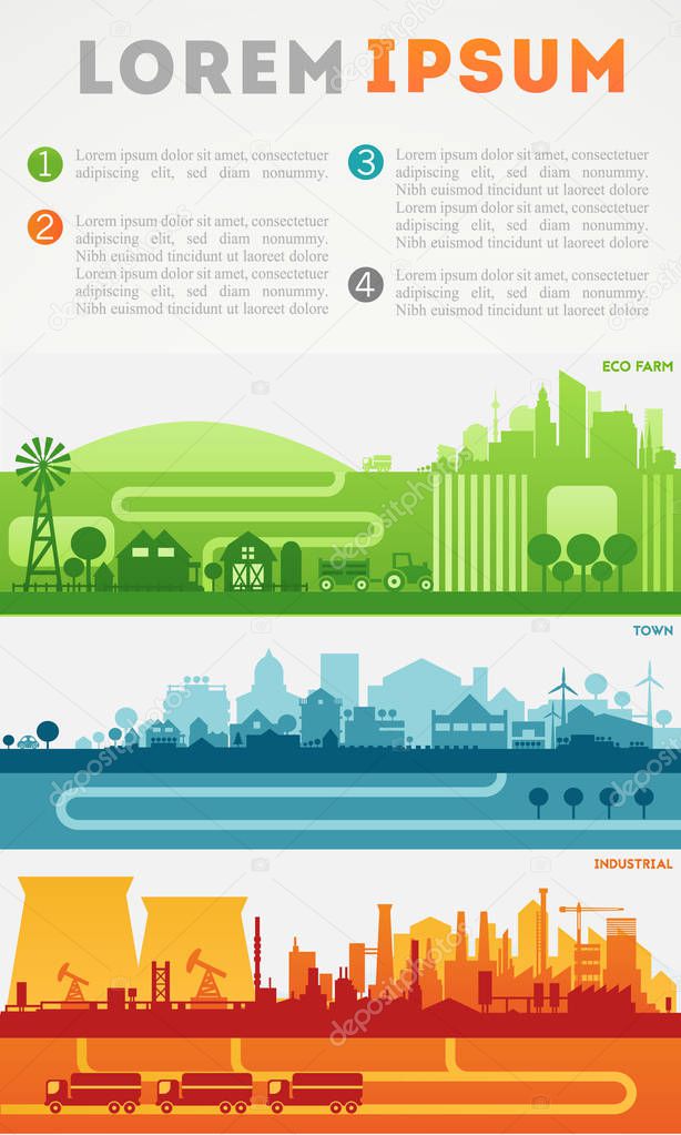 Conjuntos de colores de City Skyline, Banners de distritos urbanos 2023