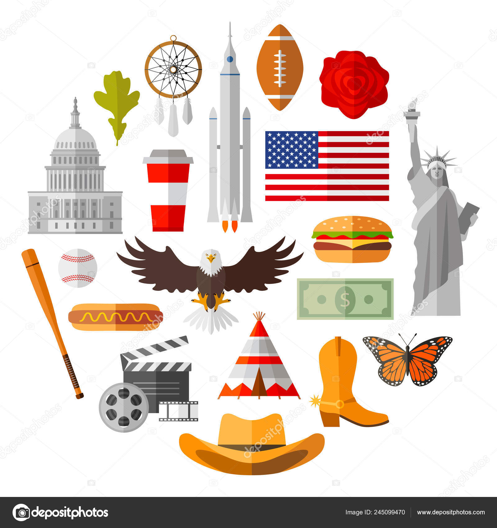 Amerikanske Ikoniske Symboler