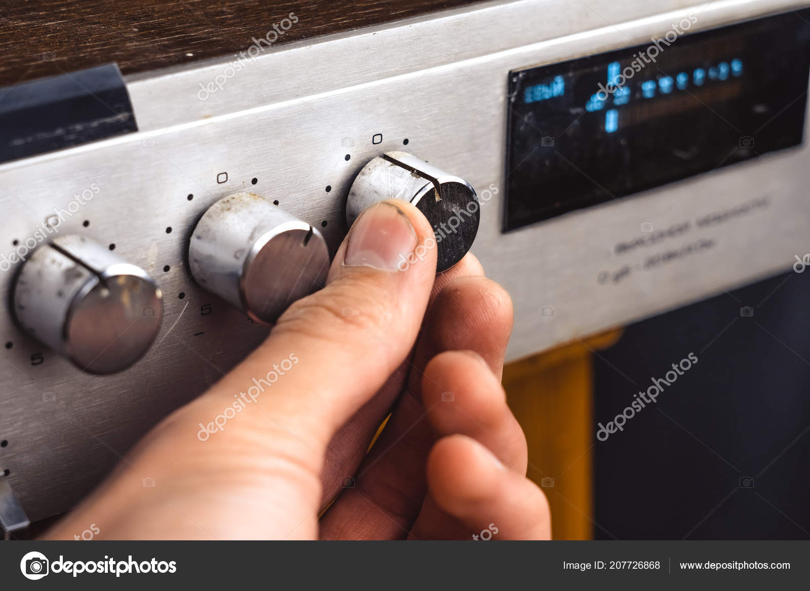 The old amplifier Stock Photo by ©Venerala 207726868