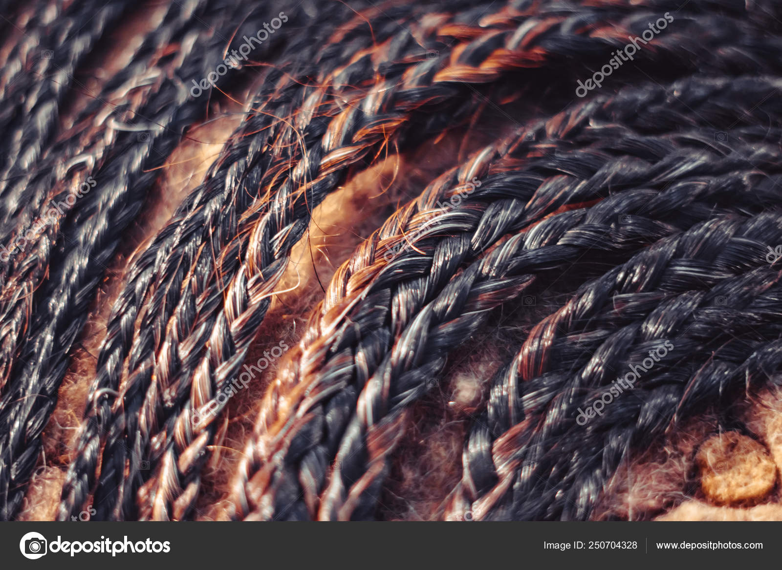 Many small braids — Stock Photo © Venerala #250704328