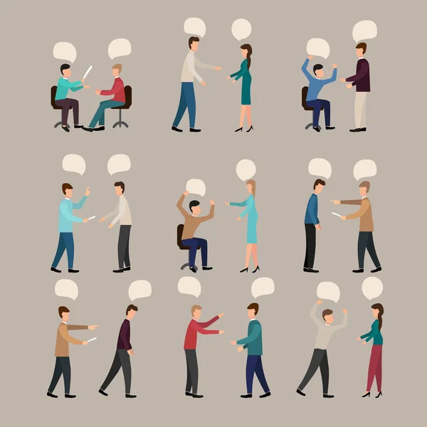 Business team arguing Vector Art Stock Images | Depositphotos