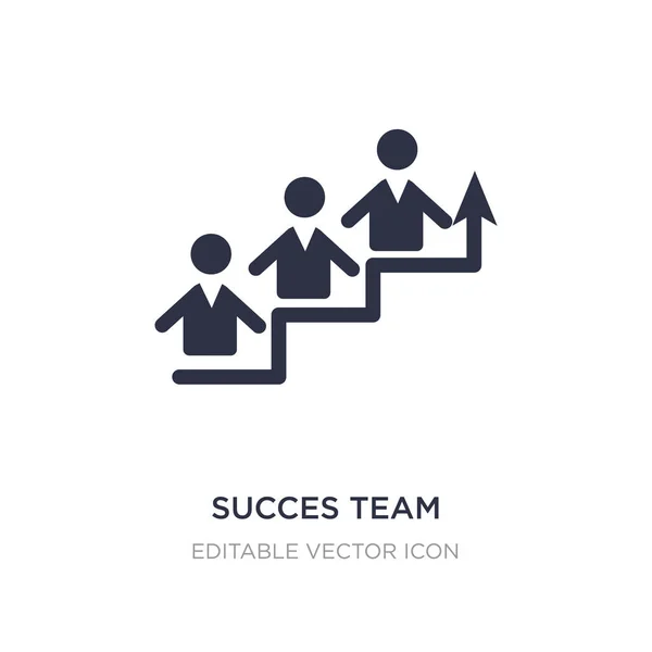 Team success icon on white background. Simple element illustrati Stock ...