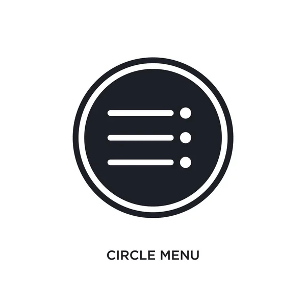 Circle menu imágenes de stock de arte vectorial | Depositphotos