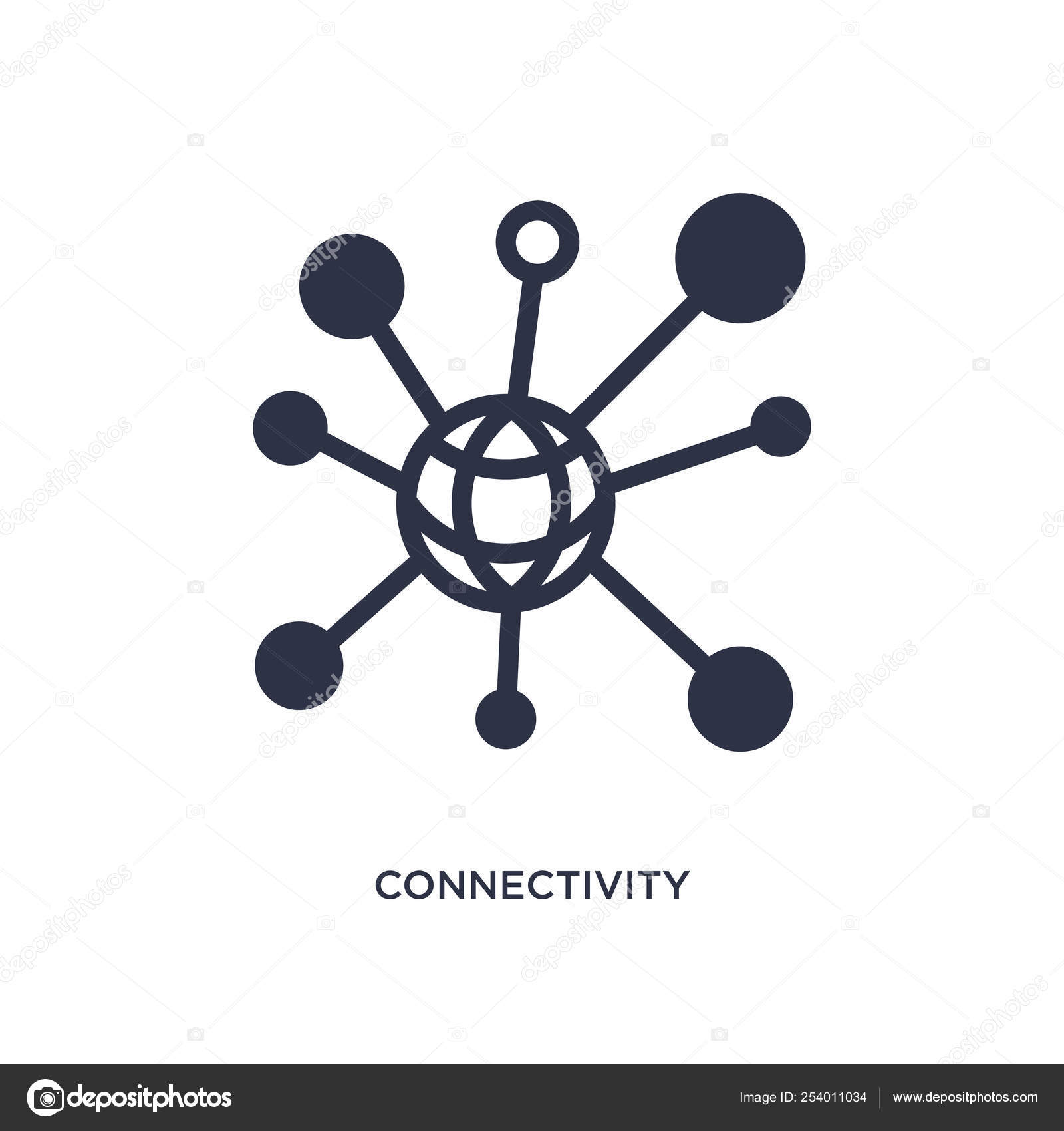 Connectivity Icon Simple Element Illustration User Interface Concept ...