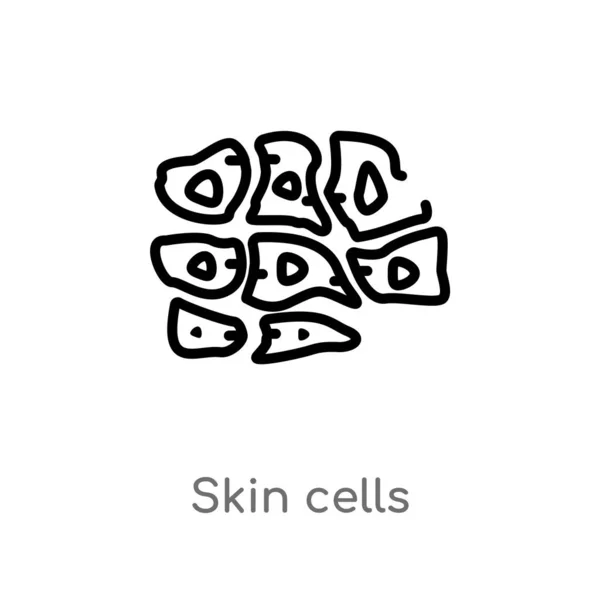 Skin Cells Icon Skin Cells Symbol Design Human Body Parts — Stock ...