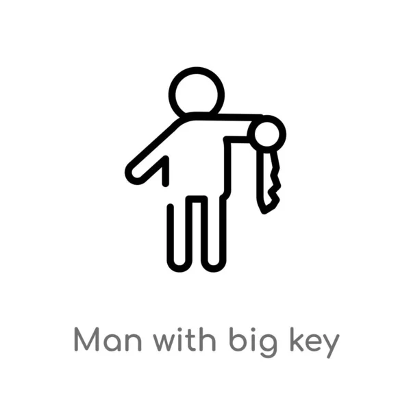 100,000 Person with giant key Vector Images | Depositphotos