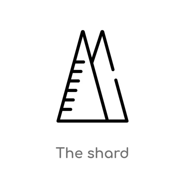 The shard icon illustration Stock Vectors, Royalty Free The shard icon ...