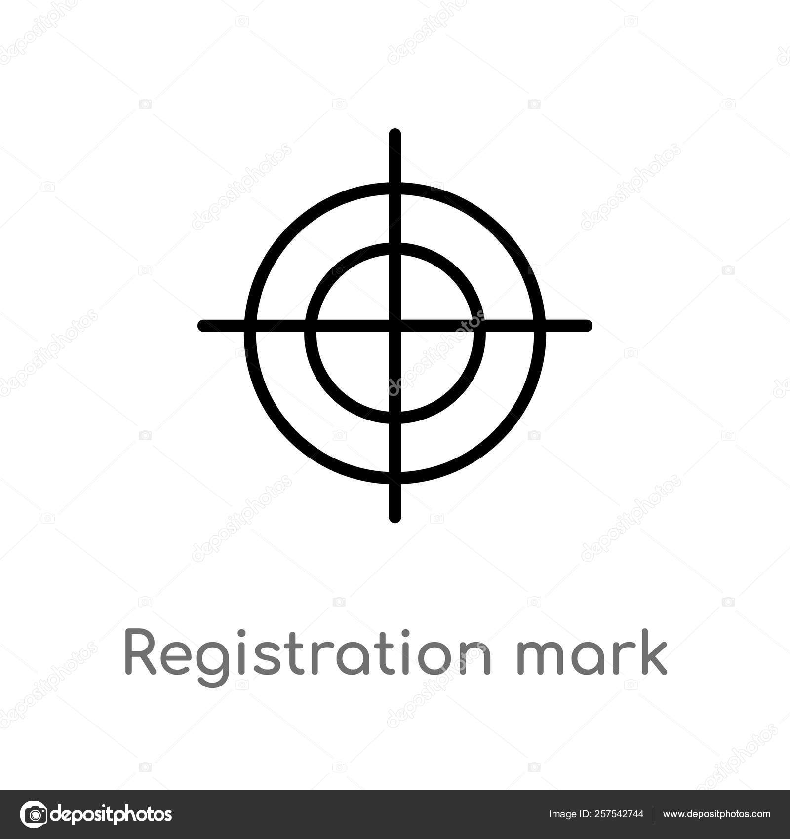 Registration Mark Vector