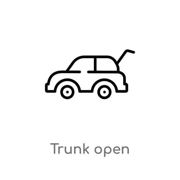 Open trunk Vector Images | Depositphotos