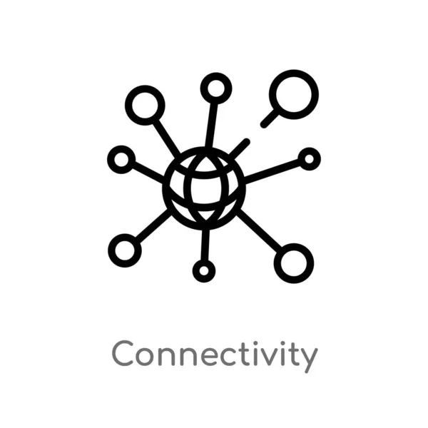 Connectivity Icon Simple Element Illustration User Interface Concept ...