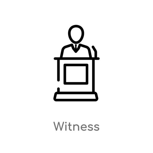 Witness icon Vector Art Stock Images | Depositphotos