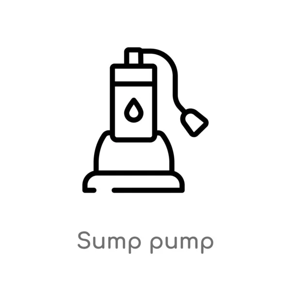 58 Sump pump water Vector Images | Depositphotos
