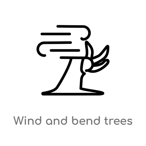 11,089,633 Tree bend wind Vector Images | Depositphotos