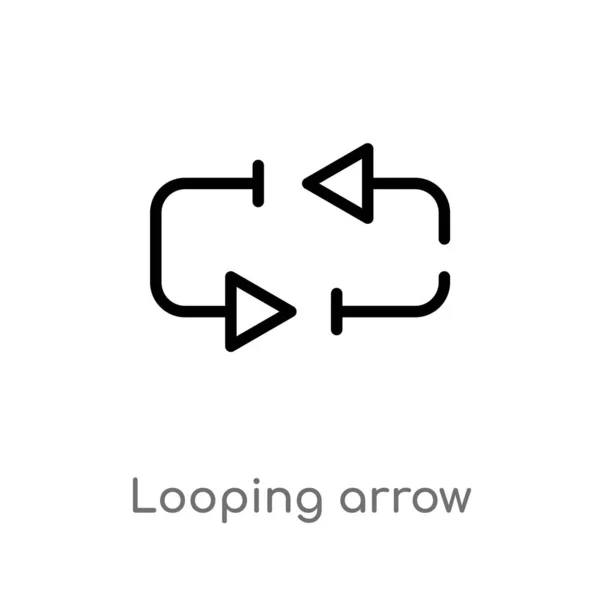 207 Looping arrow Vectors, Royalty-free Vector Looping arrow Images | Depositphotos®