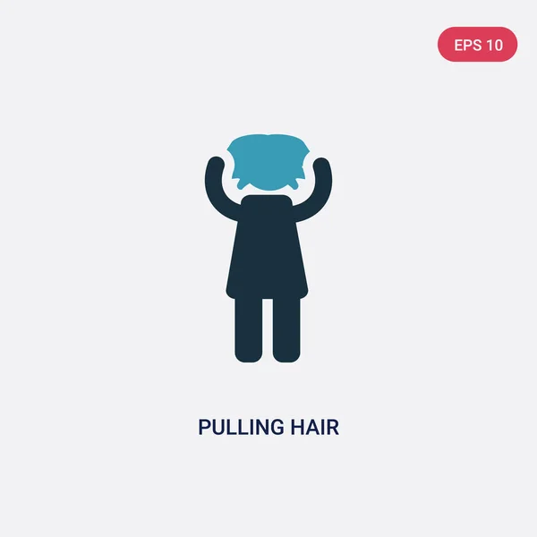 Pulling hair Stock Vectors, Royalty Free Pulling hair Illustrations ...
