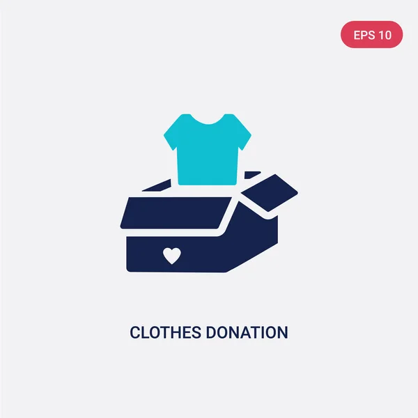 Kleding donatie box imágenes de stock de arte vectorial | Depositphotos