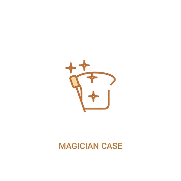 concepto de caso mago 2 icono de color. l nea simple elemento illust 2024