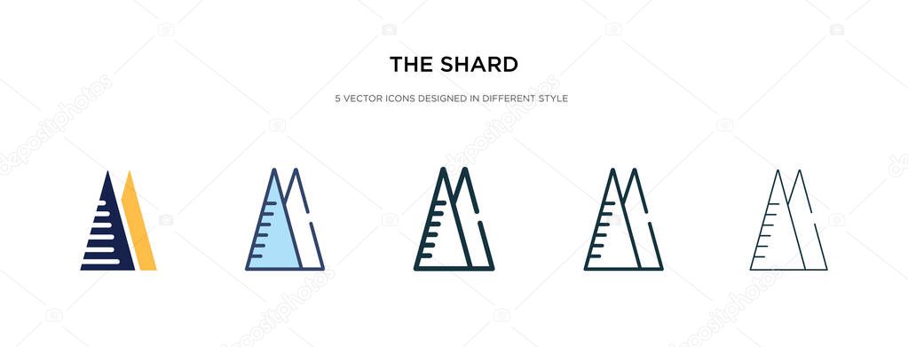 The shard icon illustration Stock Vectors, Royalty Free The shard icon ...