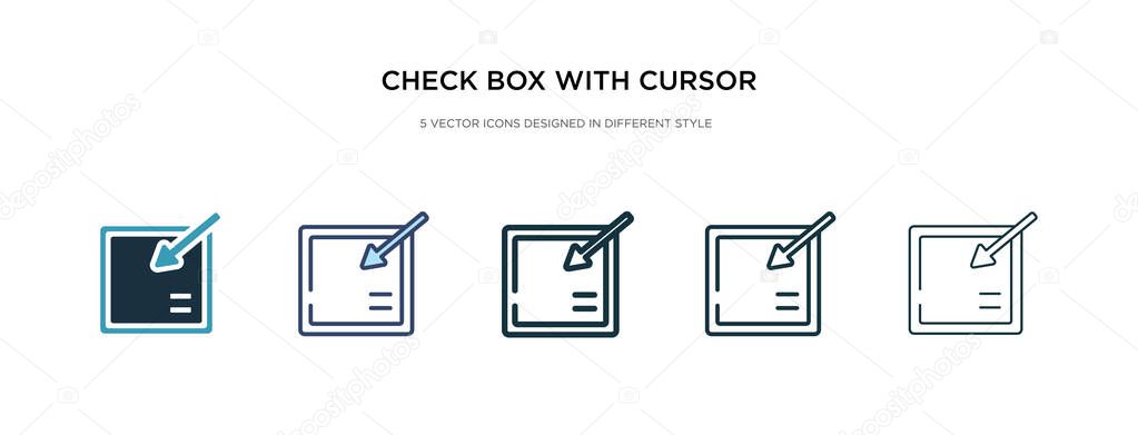 252 Check box with cursor Vectors, Royalty-free Vector Check box with ...