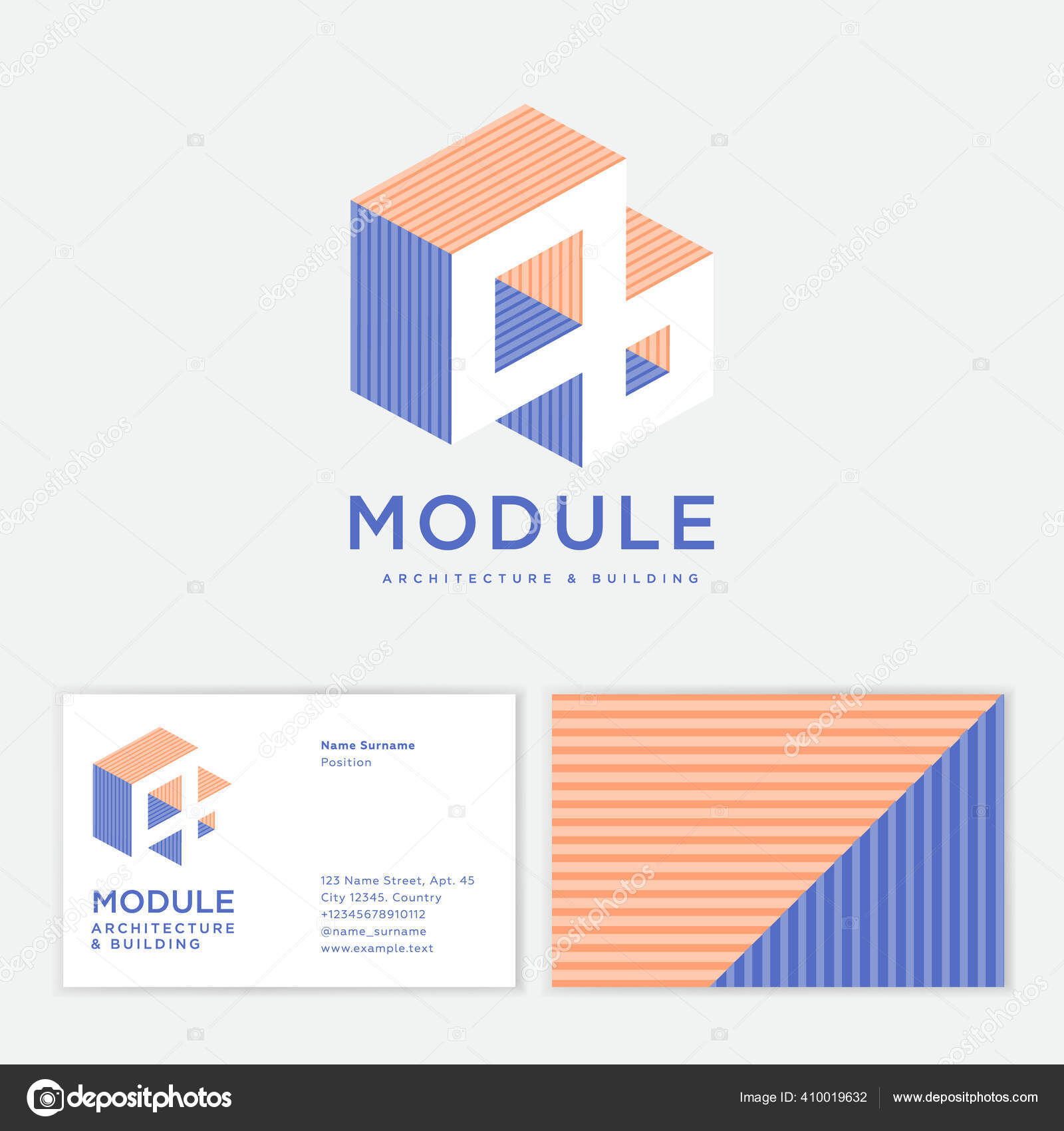 Logo Del Módulo Ilusión Logo Oficina Arquitectura Construcción Módulos ...