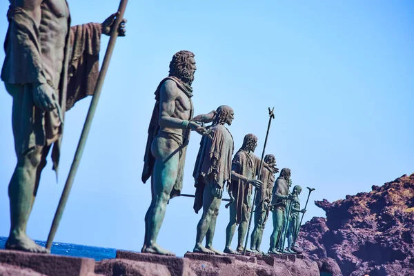 Guanches indians statues Stock Photos, Royalty Free Guanches indians ...