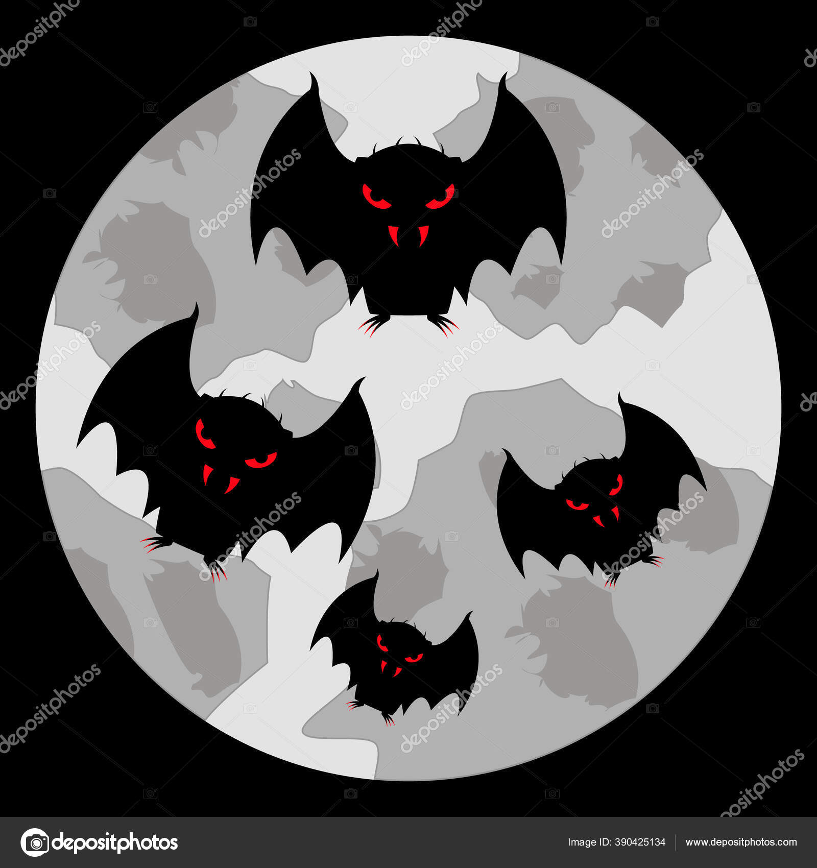 Crocs De Vampire Sanglants Vampire Avec Un Visage Pâle Et Des Yeux