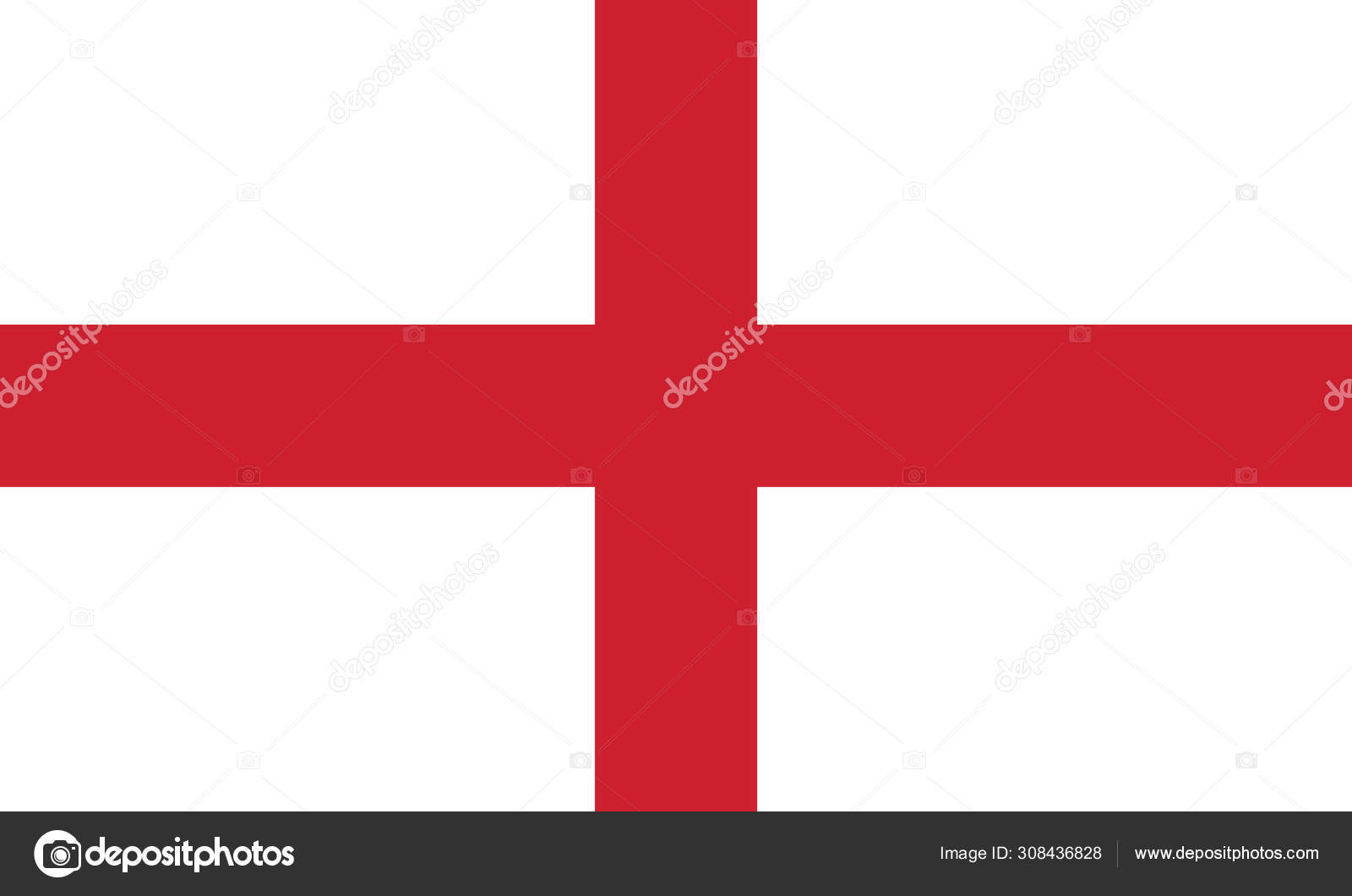 Drapeau Officiel De L'angleterre Le Red Ensignavant L'adoption De