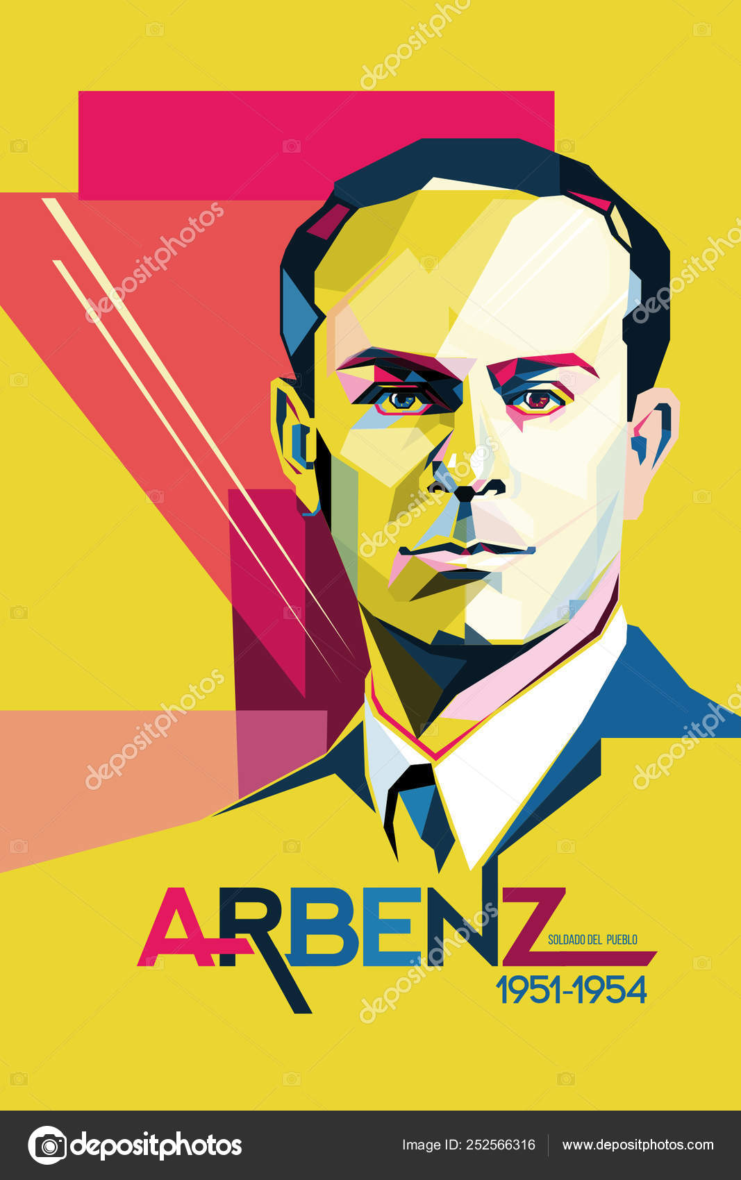 Juan Jacobo Arbenz Guzman Stock Photo by ©Plusimpresos 252566316