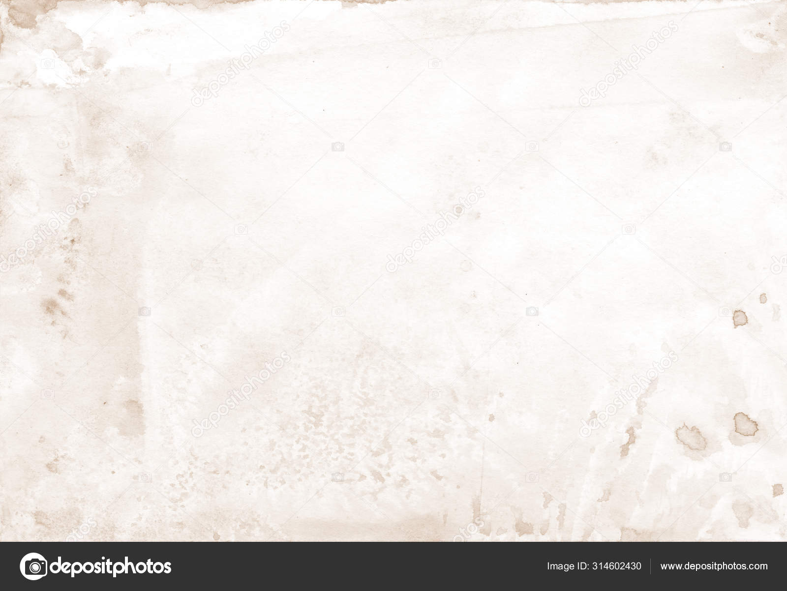 Watercolor Background Sand Splashes Artistic Banner Template Postcard ...