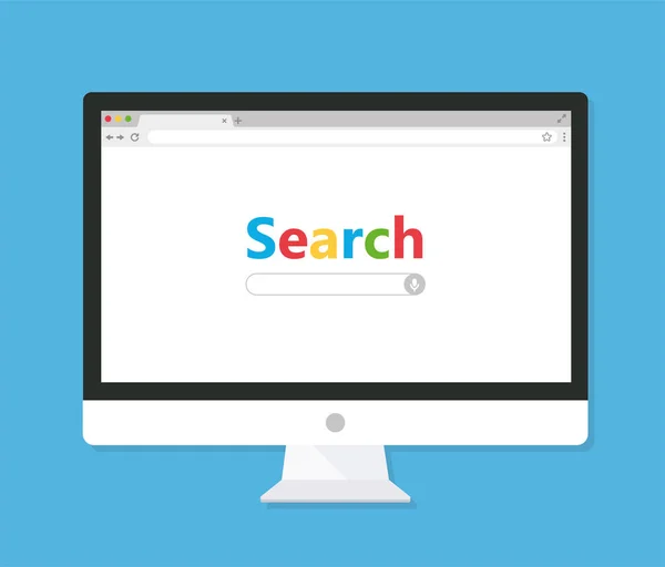 Flat Style Set Browser Window Search Bar Stock Vector Stock Vector Image by ©Comauthor #215275582